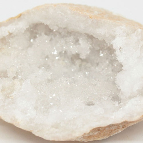 Mini White Quartz Crystal Geodes for Sale